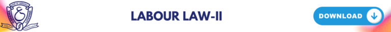 LABOUR LAW-II Osmania University LL.B Notes||LABOUR LAW-II LLB 3 YDC ...