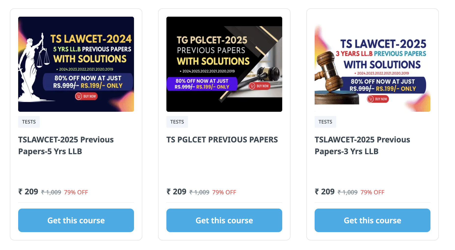 TG LAWCET Previous Papers with Solutions - Mycets